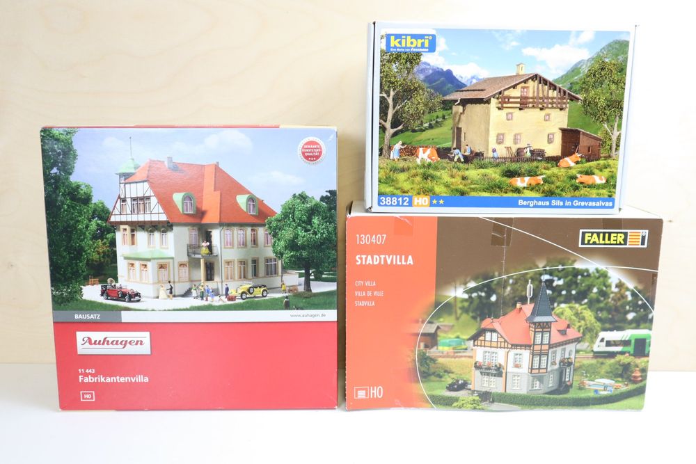 FALLER/Kibri 3 x Bausätze Villa - Neuwertig - NP: 130.- | Acheter sur ...