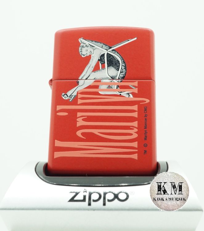 ZIPPO® MARILYN MONROE - PRINT - 1997 - UNGEZÜNDET (Neu (gemäss ...