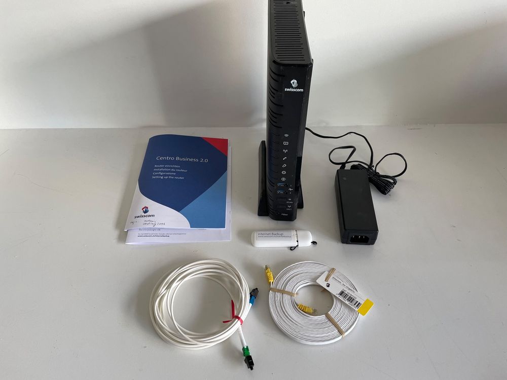Swisscom Router Centro Business 2.0 (Gebraucht) in für CHF 20 – mit ...
