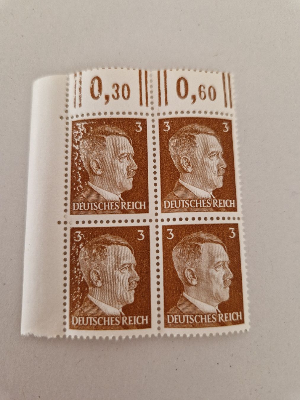 Deutsches Reich Adolf Hitler Briefmarken postfrisch 1941 ** (Neu ...
