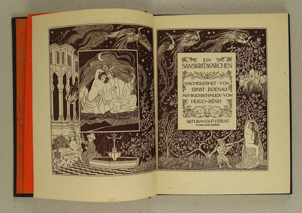 EIN SANSKRITMÄRCHEN, ILLUSTRATIONEN HUGO RÉNYI, 1918 (Gebraucht) in ...