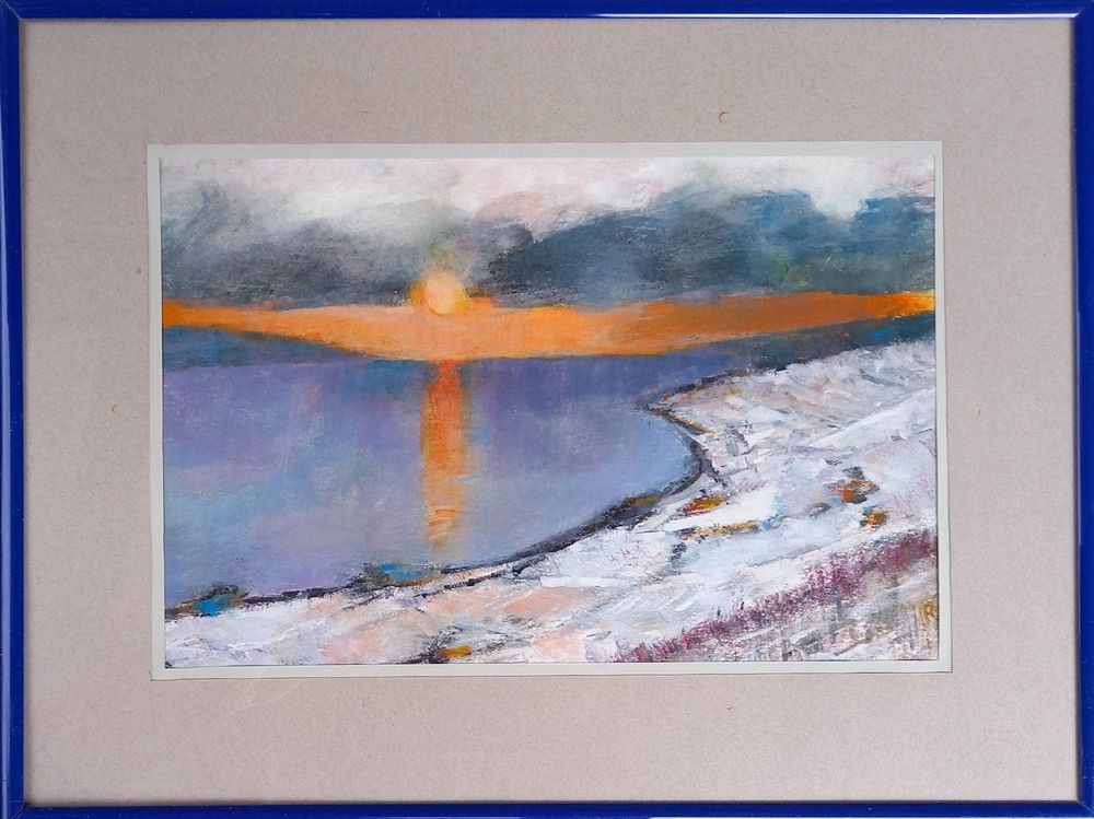 M. AMIGUET (1937-2018) coucher de soleil (Gebraucht) in Lausanne für ...