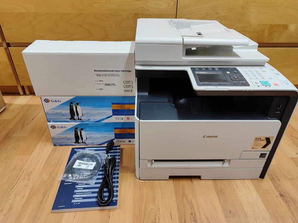 Farblaserdrucker MF8280Cw mit neuen Tonern | Kaufen auf Ricardo