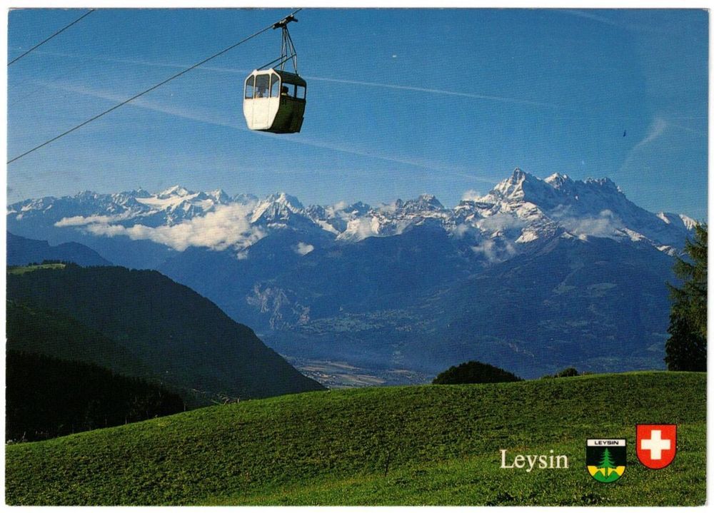 Leysin - Gondelbahn mit Dent's du Midi | Kaufen auf Ricardo