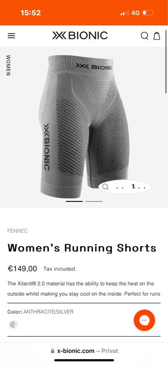X-Bionic Running Shorts (Neu und originalverpackt) in für CHF 49 – mit ...