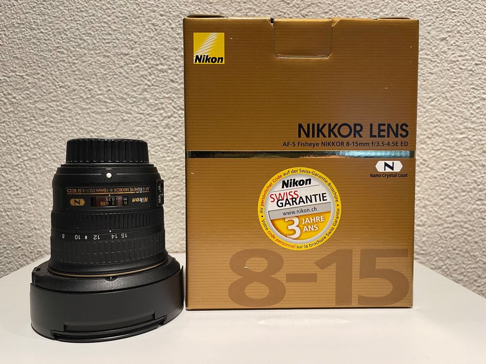 NIKON AF-S FISHEYE NIKKOR 8-15 mm | Kaufen auf Ricardo