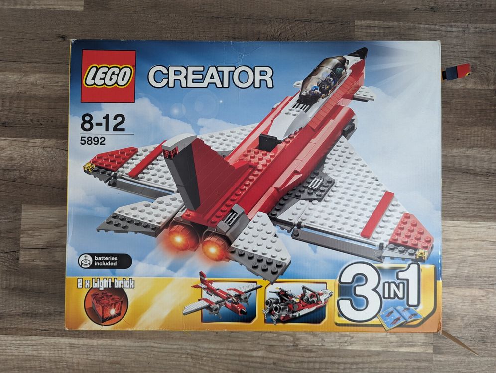 LEGO Creator 5892 Flugzeug / Boot 3 in 1 (Gebraucht) in Buttisholz für ...