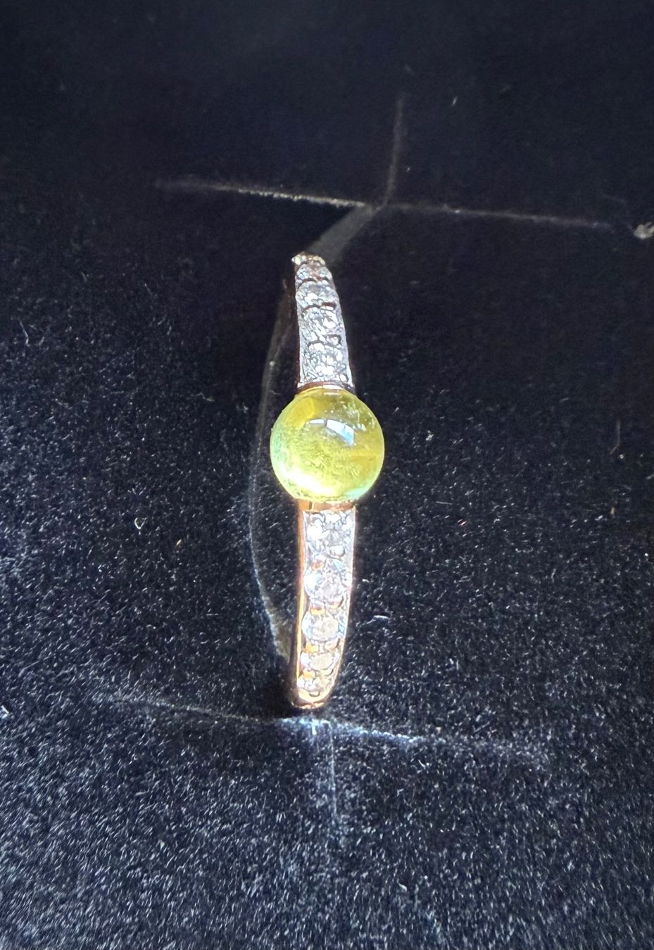Pomellato M‘Ama non M‘Ama Ring, Peridot Diamanten, Gr. 51 (Gebraucht ...