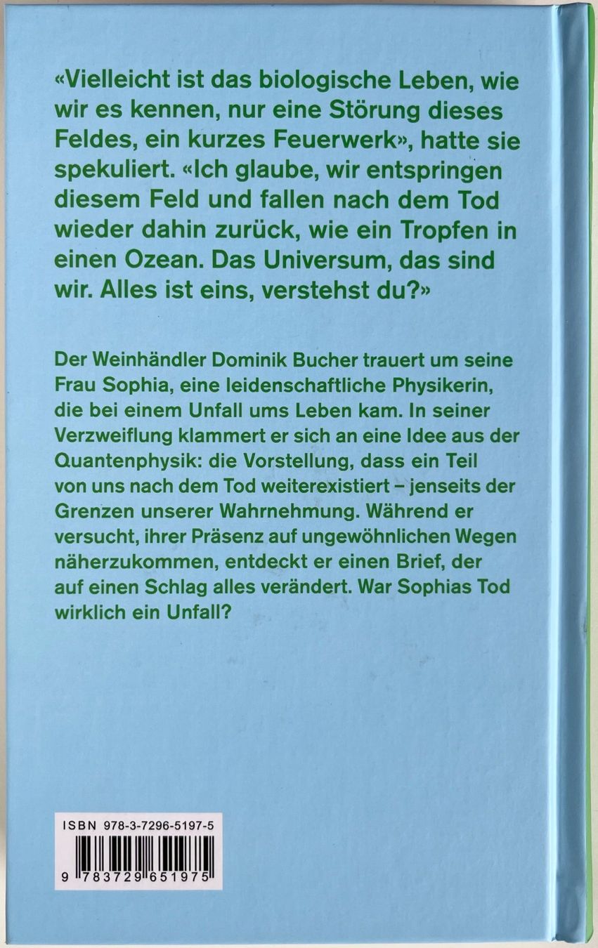 Sophias Feld – Pascal Stäuber – Roman – Zytglogge – Top (Neu (gemäss ...