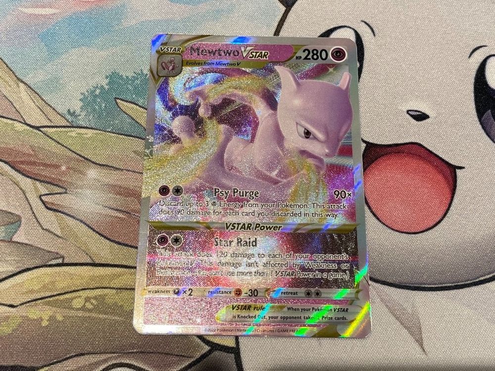 Pokémon-Karte Mewtwo VStar 031/078 Pokemon GO (Neu (gemäss Beschreibung ...