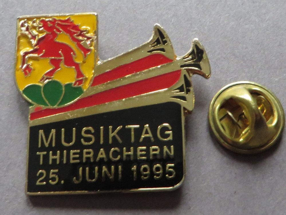 PIN, MUSIKTAG THIERACHERN 1995, WAPPEN | Kaufen auf Ricardo
