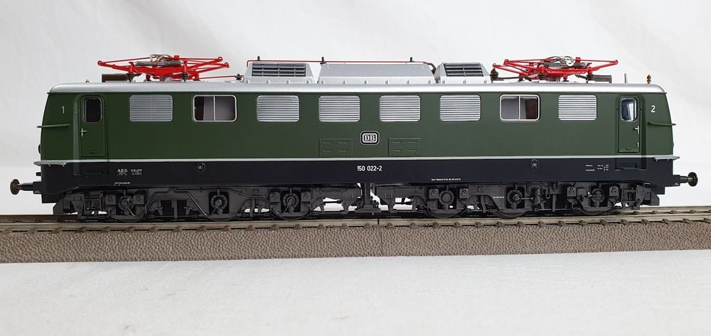 Roco 43585 DB BR E-150 022-2 neuwertig, analog, OVP (Gebraucht) in für ...