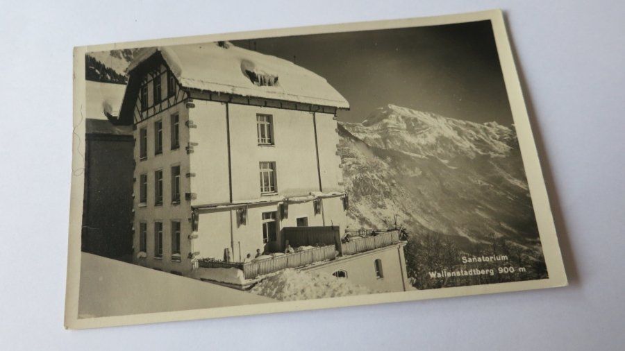 Walenstadt / Walenstadtberg - Sanatorium - belebt - 1929 (Gebraucht) in Jona für CHF 1 – mit ...