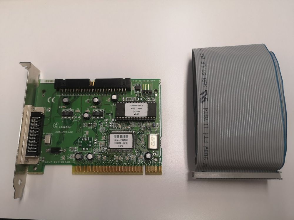 Adaptec Uitra PCI SCSI ASSY 967106-00 Controller Card (Gebraucht) in ...