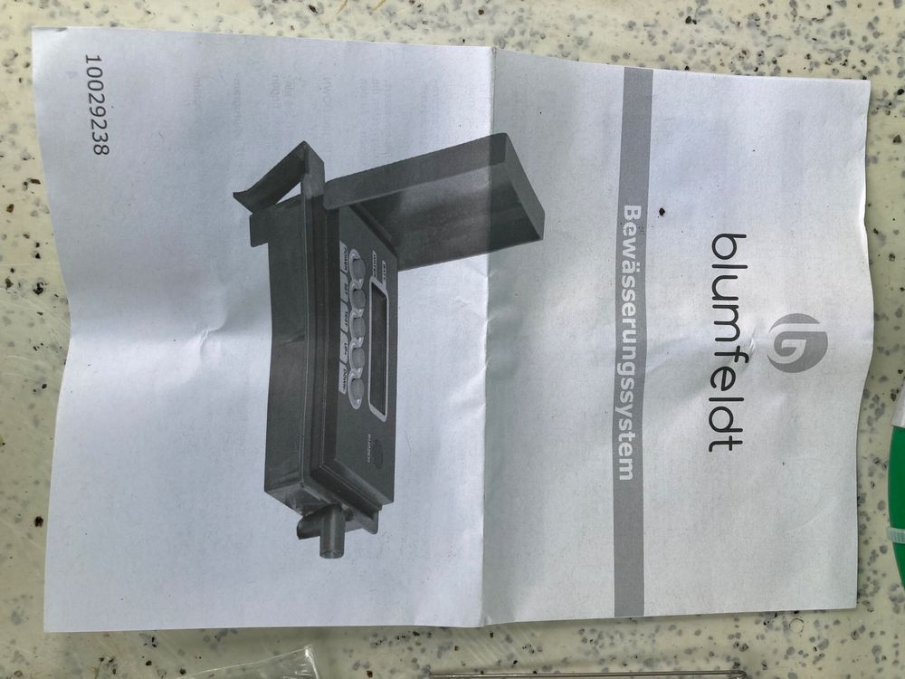 Blumenfeldt Aquanova Bewässerungs Anlage (Gebraucht) in Zürich für CHF ...