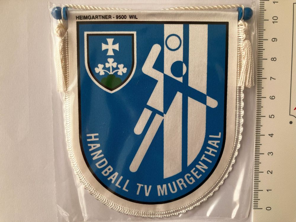Vintage Fanion/Wimpel HANDBALL TV MURGENTHAL (Neu und originalverpackt) in Gland für CHF 10 ...
