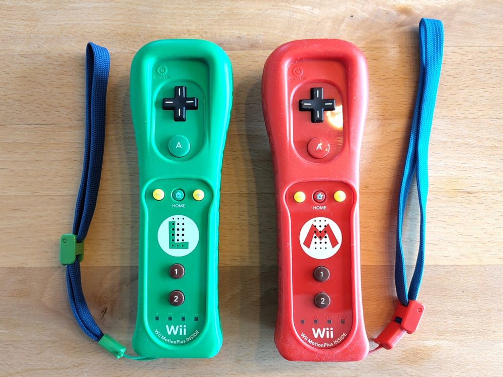 Mario & Luigi Wii Motion Plus Wiimote Remote Controller | Kaufen auf ...