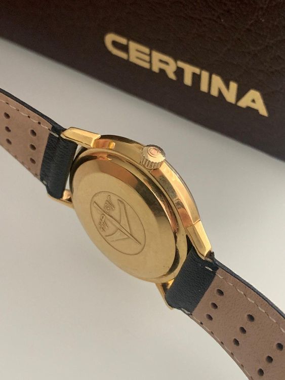 Certina automatic New Art Uhr 18 Karat 750 Gelb Gold (Gebraucht) in Flawil für CHF 690 – mit ...