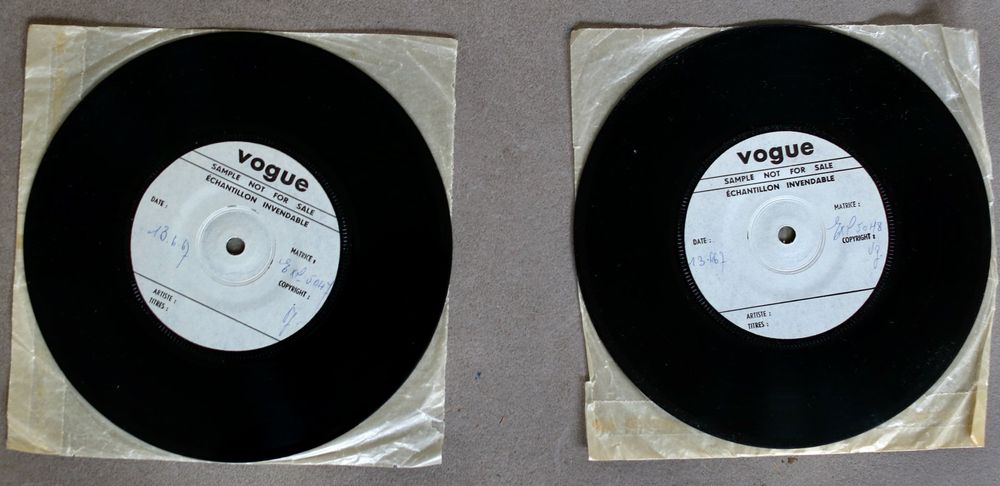 Single/EP, Garage Rock/Chanson, Jack da Sylva, Vogue 1967 (Gebraucht ...