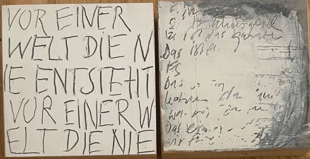 2xSehr Intressante Gemälde Verso Unl.Sig (Gebraucht) in Root für CHF 70 – mit Lieferung auf ...