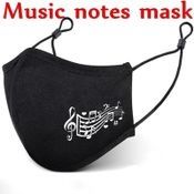 New Fashion Unisex Music notes mask | Kaufen auf Ricardo