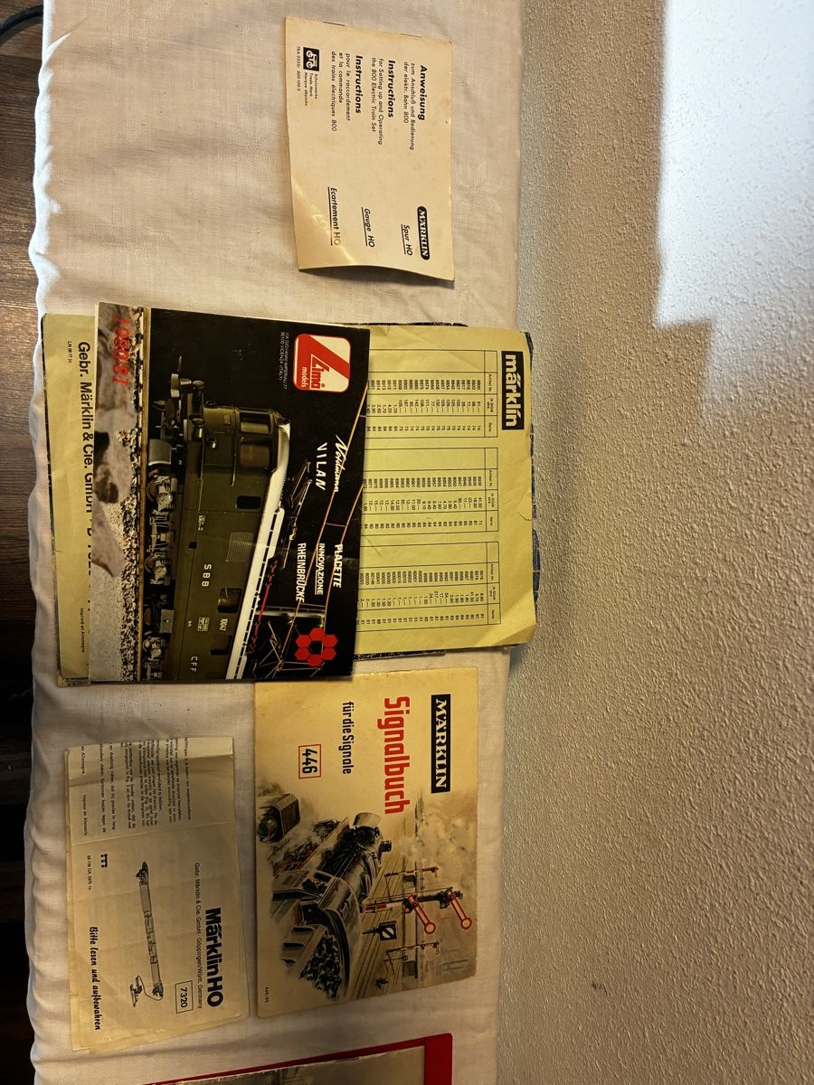 Märklin H0 Sammlung 1950–1960 – RE 800 SBB CFF, 2× CM 800, W (Gebraucht ...