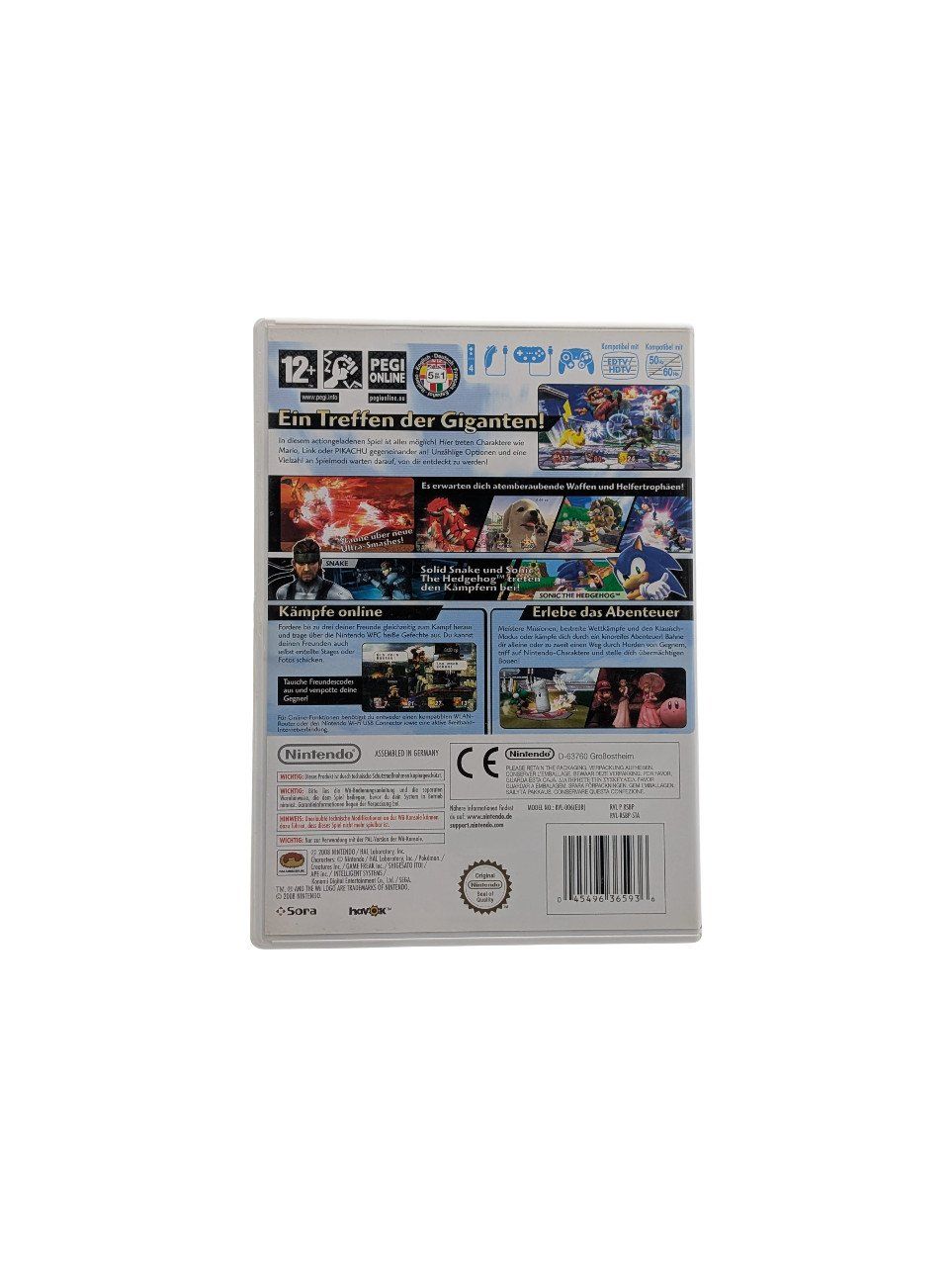 Super Smash Bros. Brawl Nintendo Wii (Gebraucht) in Domat/Ems für CHF ...