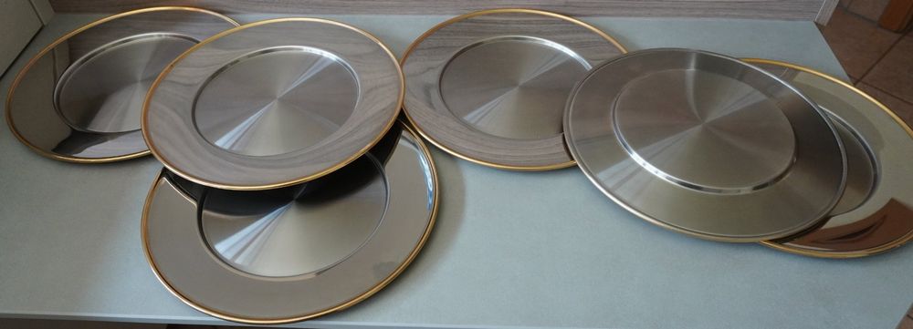 Platzteller Spring Inox 18/10 mit Messingrand (Gebraucht) in Reinach AG ...