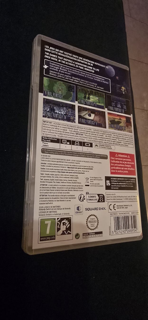Final Fantasy I-VI Collection Switch - Édition Anniversaire (D'occasion ...