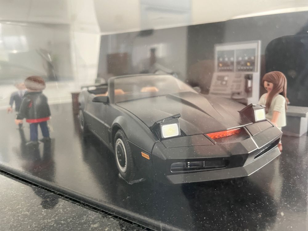 KNIGHT RIDER K.I.T.T. MODEL WERKSTATT AUFGEBAUT NEUWERTIG | Kaufen auf ...
