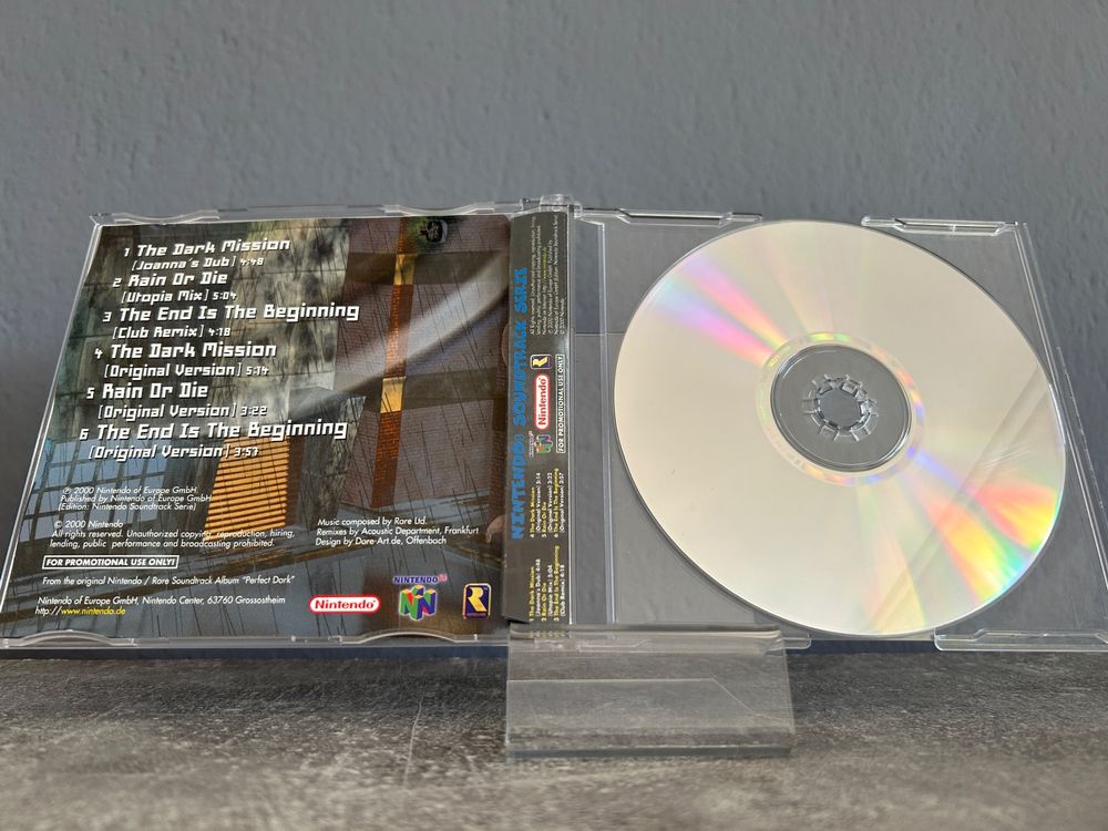 The Dark Mission (Perfect Dark Soundtrack CD) - Nintendo 64 (Gebraucht) in Oberglatt ZH für CHF ...