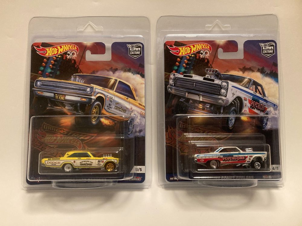 2 Stk. Hot Wheels Gasser 1:64 Drag Strip Demons | Kaufen auf Ricardo