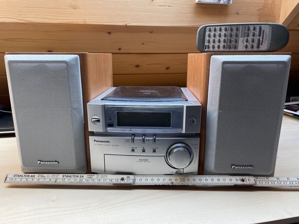 Mini Stereoanlage PANASONIC SA-PM03 | Kaufen auf Ricardo