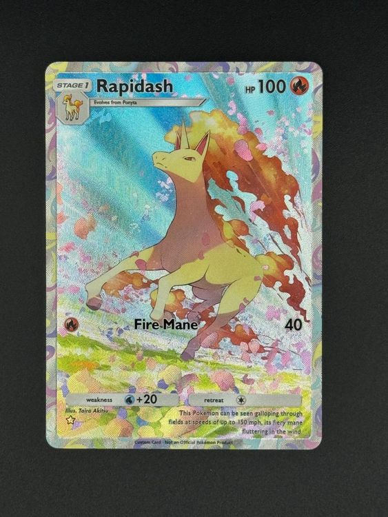 Rapidash TCG Pocket CUSTOM Card with Texture | Kaufen auf Ricardo