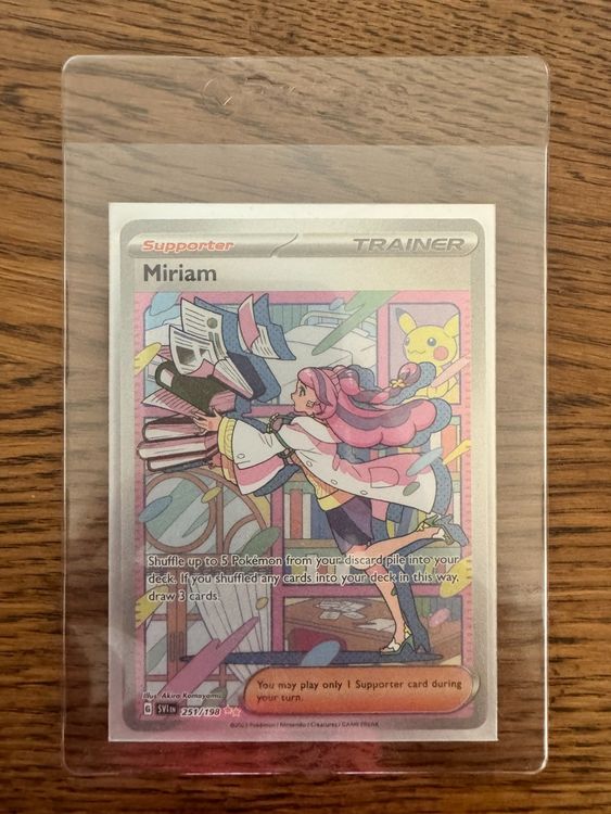 Miriam Trainer Karte SV11N 251/198 (Neu (gemäss Beschreibung)) in ...