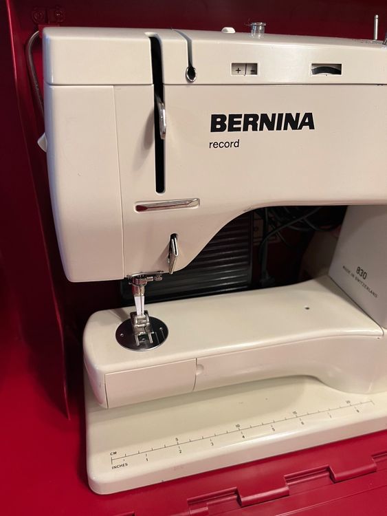 Bernina Nähmaschine, Bernina Record 830, älteres Model (Gebraucht) in ...