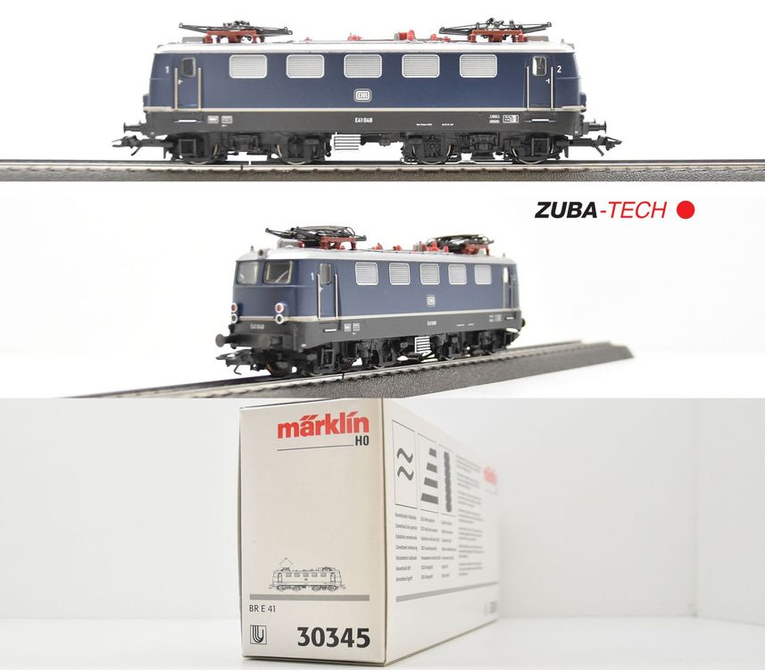 Märklin 30345 E-Lok BR E 41 der DB H0 WS Analog mit OVP (Gebraucht) in ...