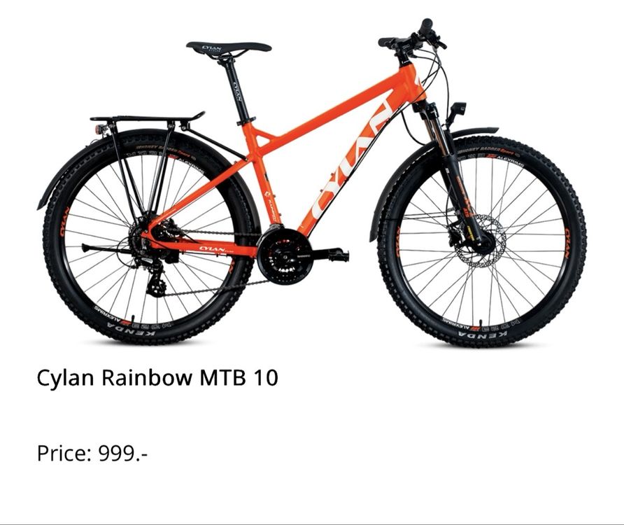 CYAN Rainbow MTB 10 – Hardtail Mountain Bike (Gebraucht) in Herrliberg ...