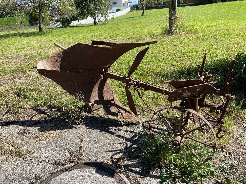 Alter Pflug für Gartendeko | Kaufen auf Ricardo