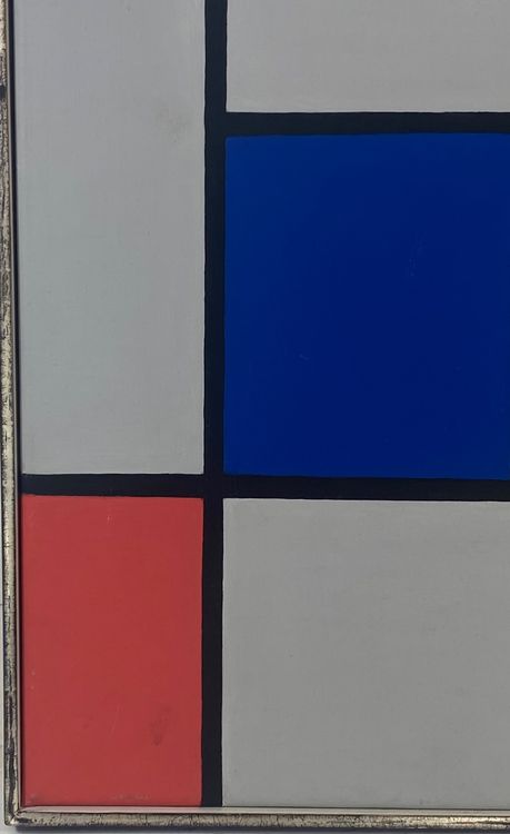 Moderne/Konkrete Gemälde unleserlich signiert | Kaufen auf Ricardo