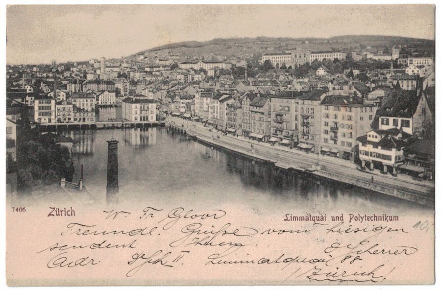Zürich, Limmatquai und Polytechnikum (Gebraucht) in Frauenfeld für CHF 8.7 – mit Lieferung auf ...