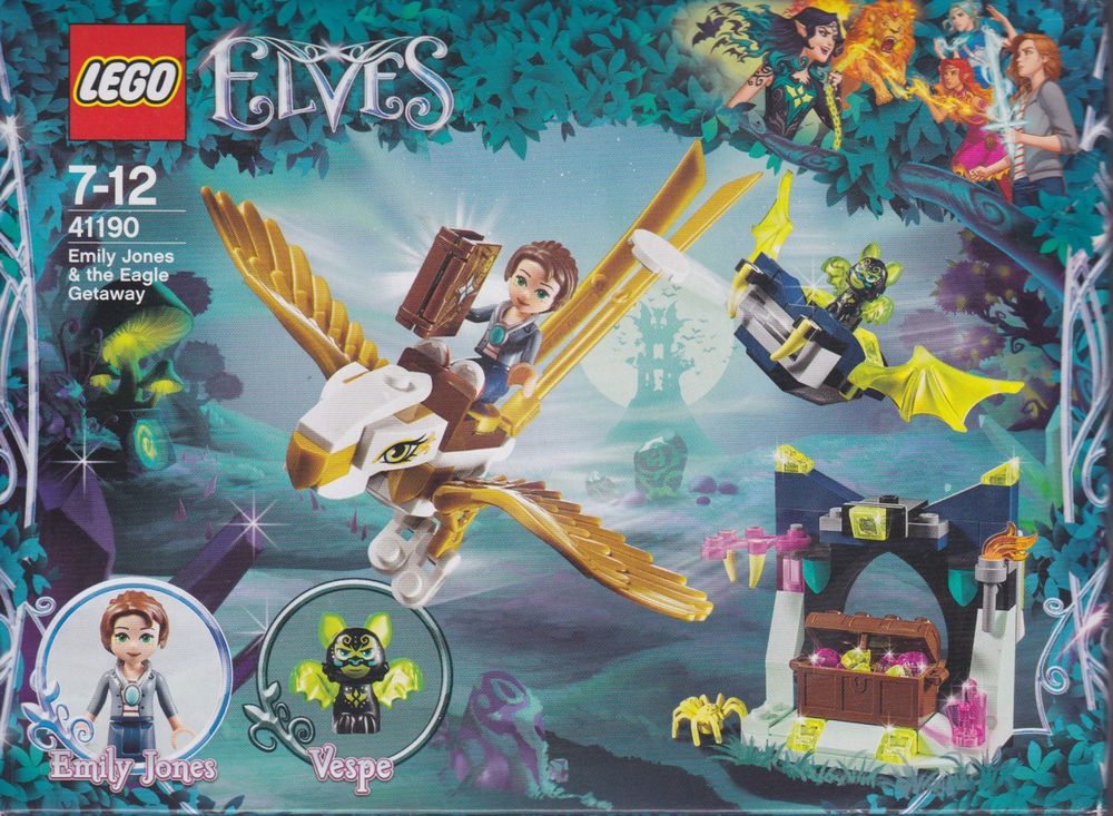 LEGO ELVES 41190 LA FUGA SULL'AQUILA DI EMILY JONES new (Neu und ...
