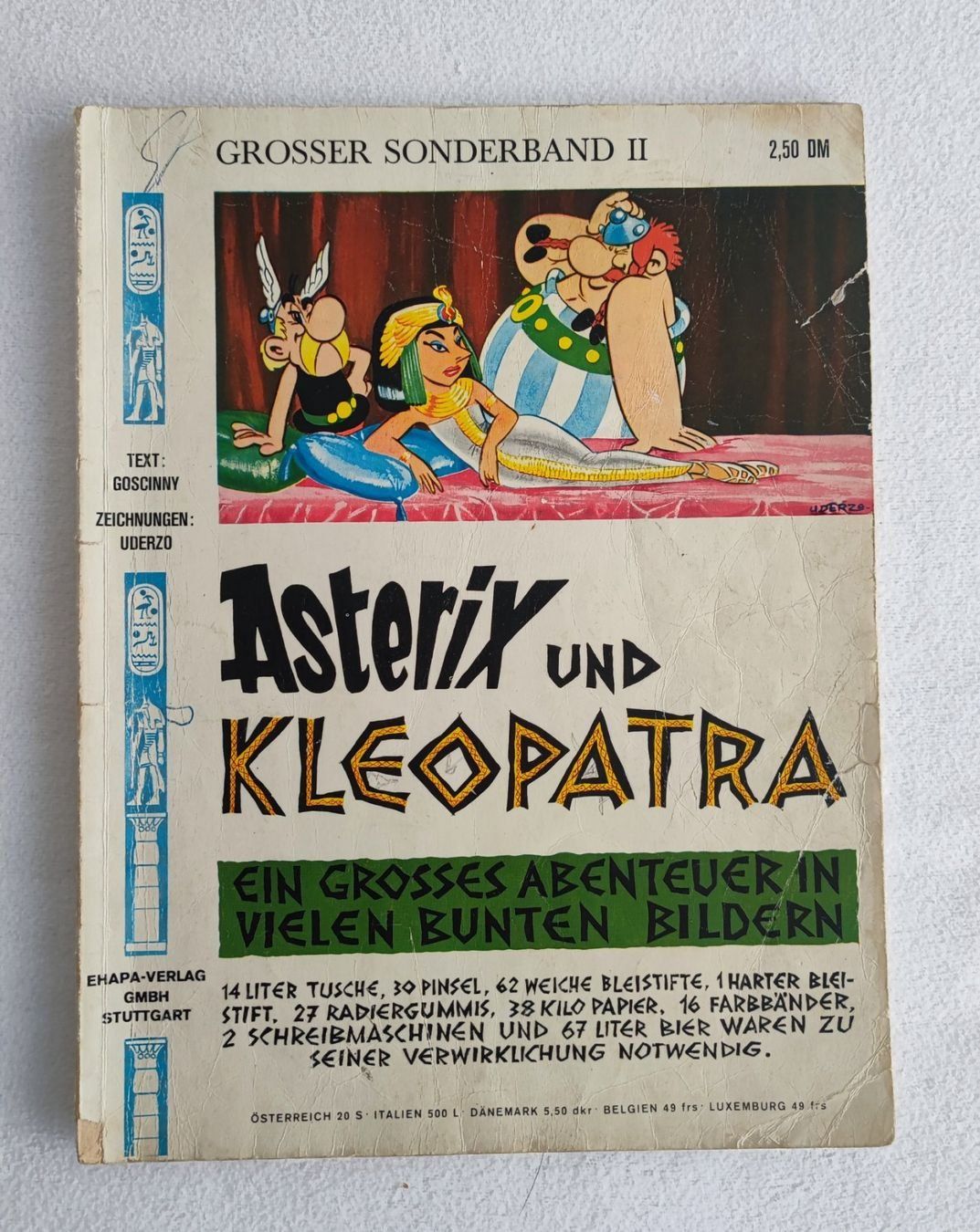Asterix 2 – Asterix & Cleopatra | 1. Auflage 1969 I Original (Gebraucht ...