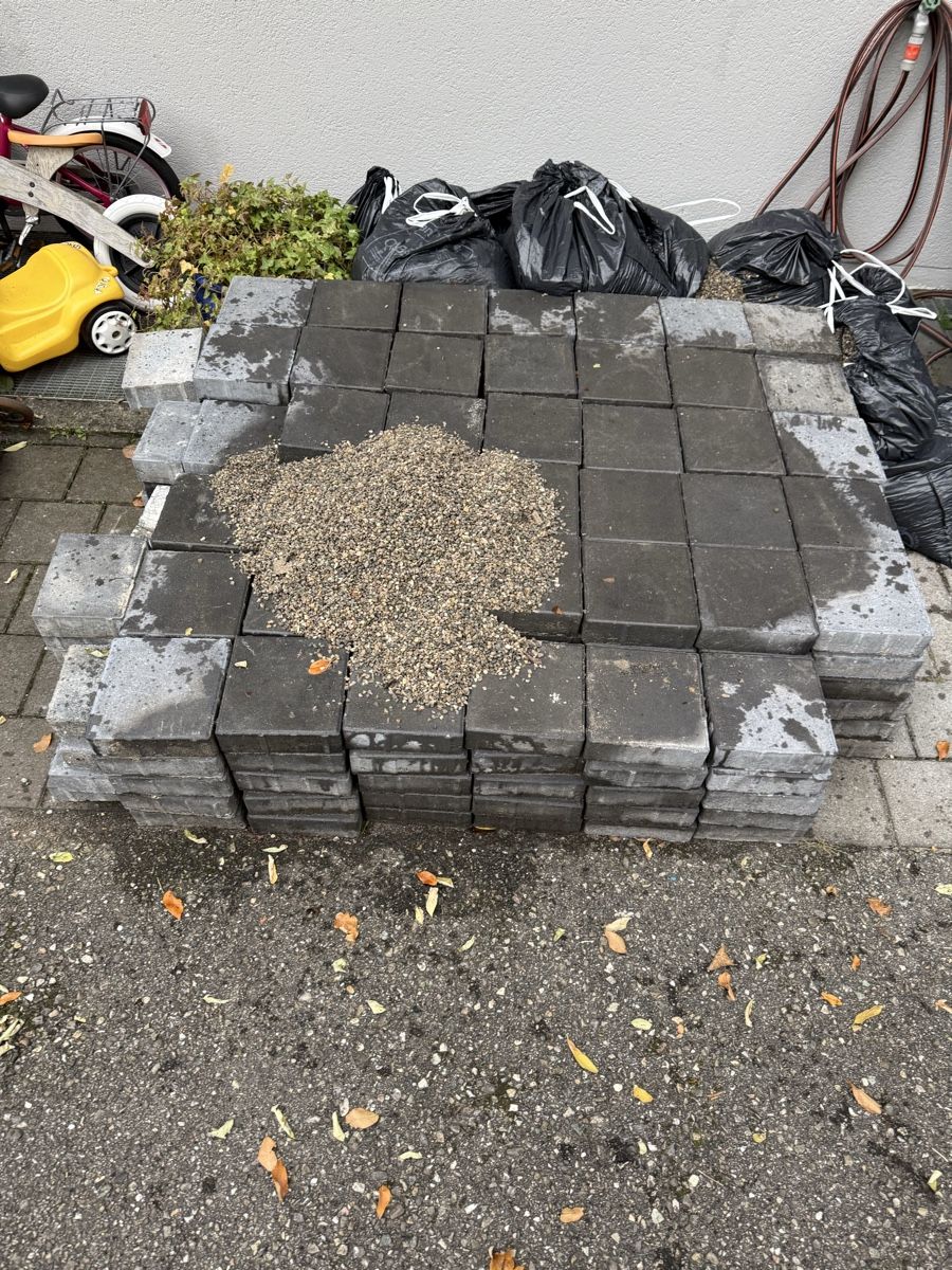 Faszinierend Pflastersteine Gebraucht Verschenken Ebenbild