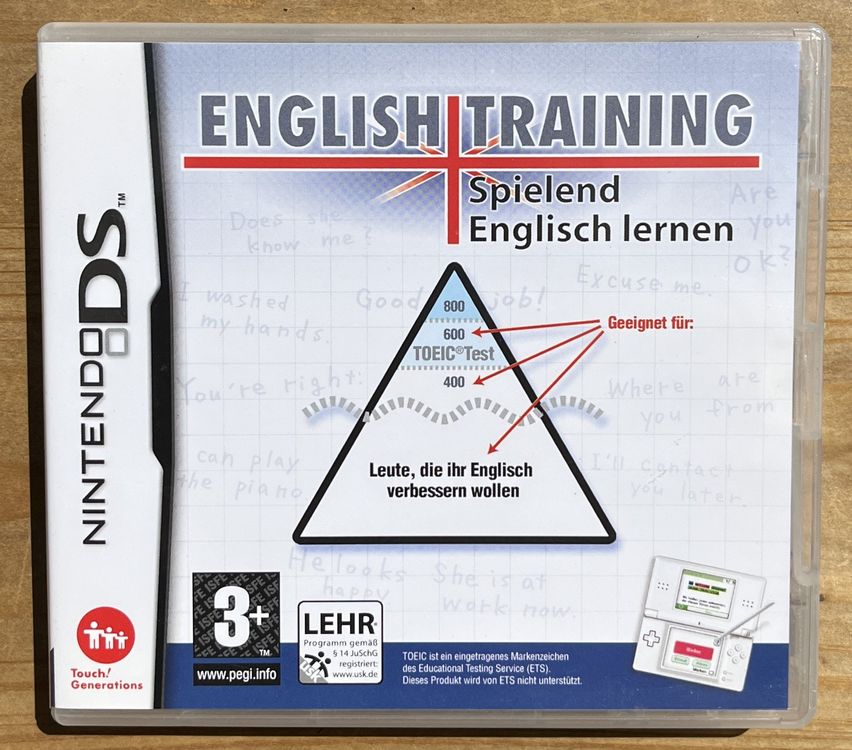 English Training: Spielend Englisch lernen Nintendo DS (Gebraucht) in ...