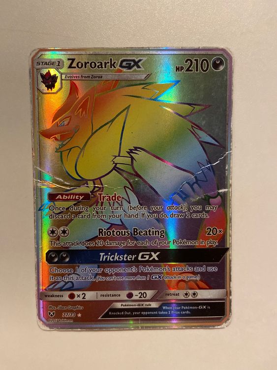 Carte Pokémon Zoroark GX 77/73 (Gebraucht) in Prilly für CHF 70 – mit ...