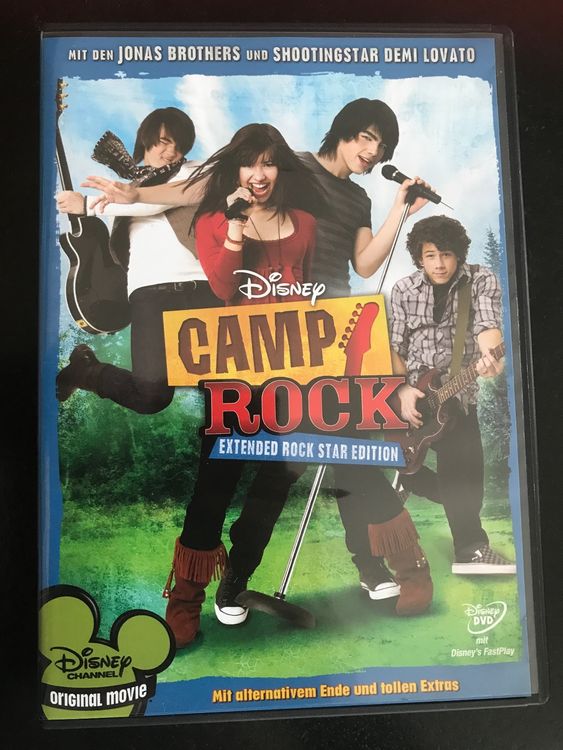 Camp Rock, DVD, Kinderfilm, Musik, Disney, Band (Gebraucht) in Hinwil für CHF 2 – mit Lieferung ...