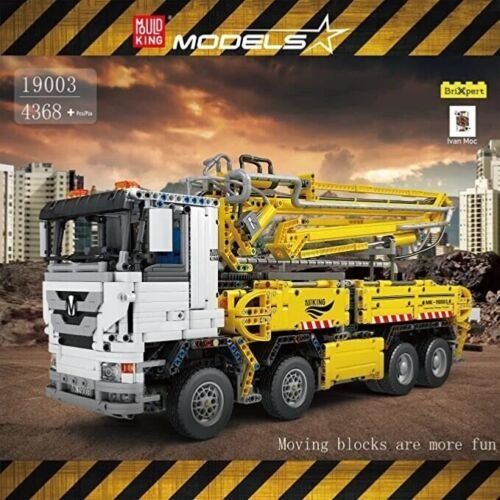 Mould King 19003 Technik Betonpumpen-LKW (Neu und originalverpackt) in ...
