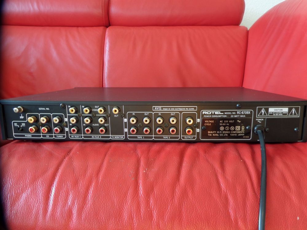 Rotel RC-870 BX Vorverstärker Guter Zustand! | Kaufen auf Ricardo