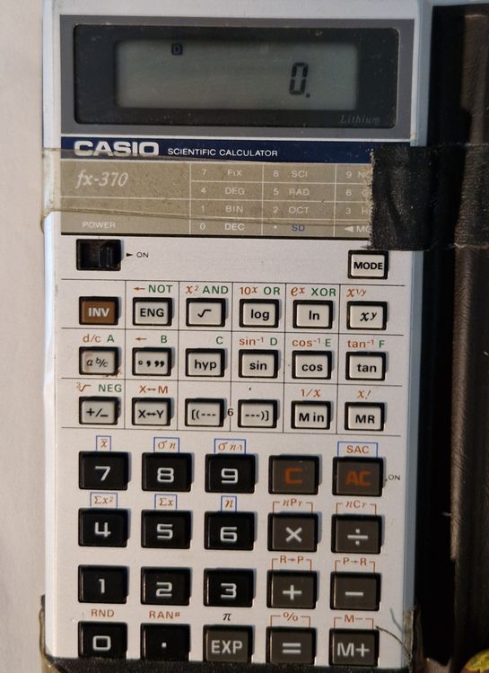 Casio fx-370 (Gebraucht) in Hünibach für CHF 5 – mit Lieferung auf Ricardo kaufen
